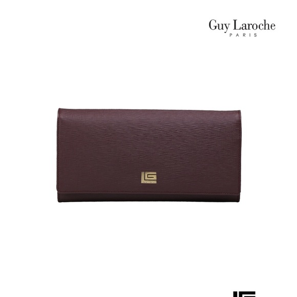 Guy Laroche | Bags | Guy Laroche Genuine Leather Wallet Lightly Used ...